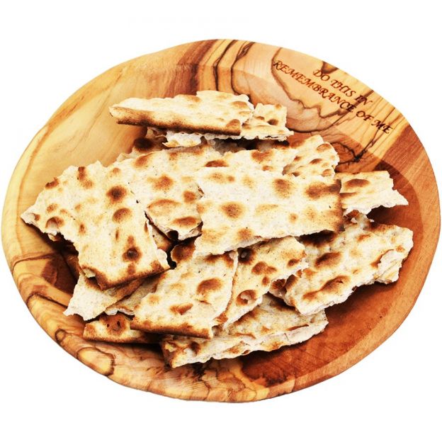 LORD's Supper Set - Round Dish, 4 Cups, Matzo & Grape Juice